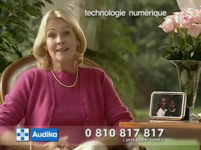 Audika : Ma vie a changé version femme : version 55 secondes | INA