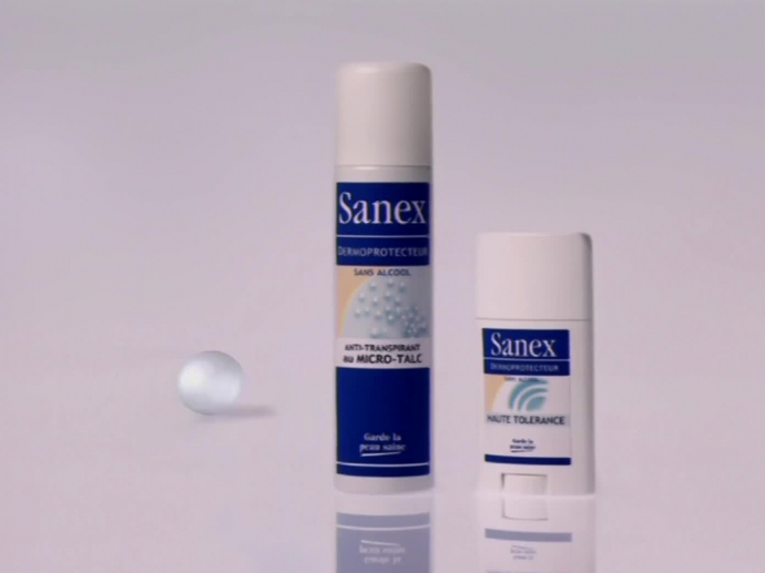 Sanex déodorant : Bille | INA