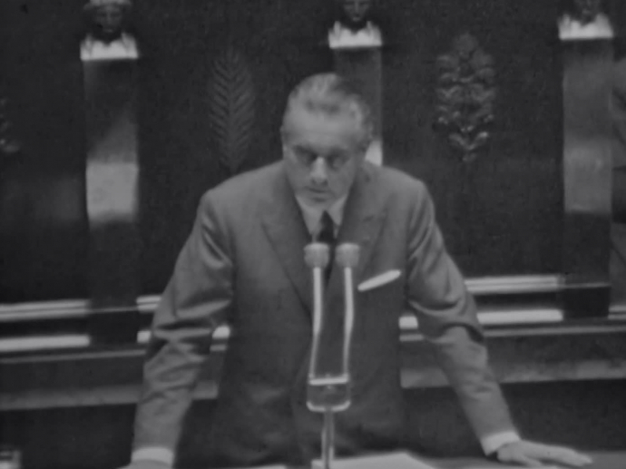 Monsieur Chaban Delmas à l'Assemblée Nationale | INA