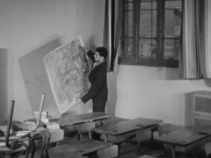 1962 : la première pré-rentrée d'un jeune instituteur | INA