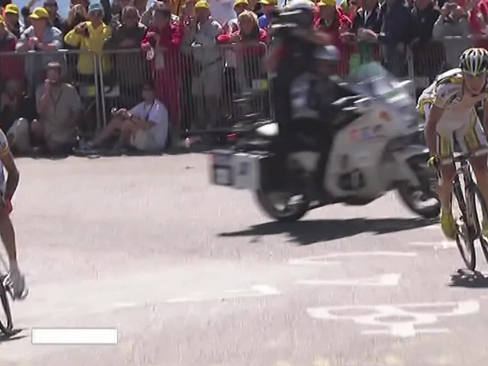 2009 : l'arrivé du Tour de France au mont Ventoux | INA