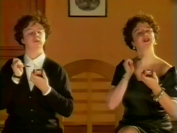 DANONE DANETTE DOUBLE SAVEUR : CREME DESSERT GAMME | INA