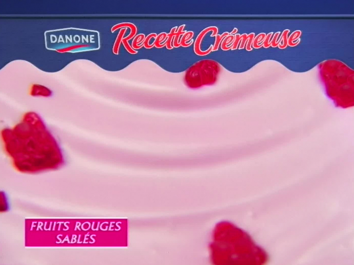 Danone et fruits recette crémeuse : Fruits dorés fruits rouges | INA