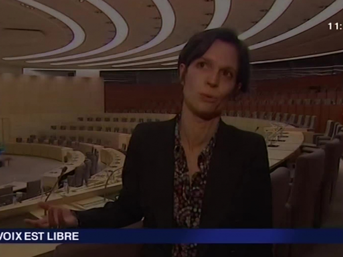 Portrait de Sandrine Rousseau | INA