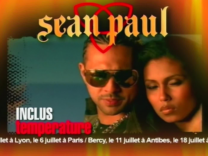 Sean Paul : album 4 titres Version 15 secondes | INA