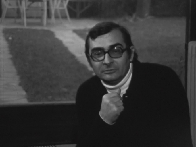 Tournage du film "Les noces rouges" de Claude Chabrol avec Michel ...