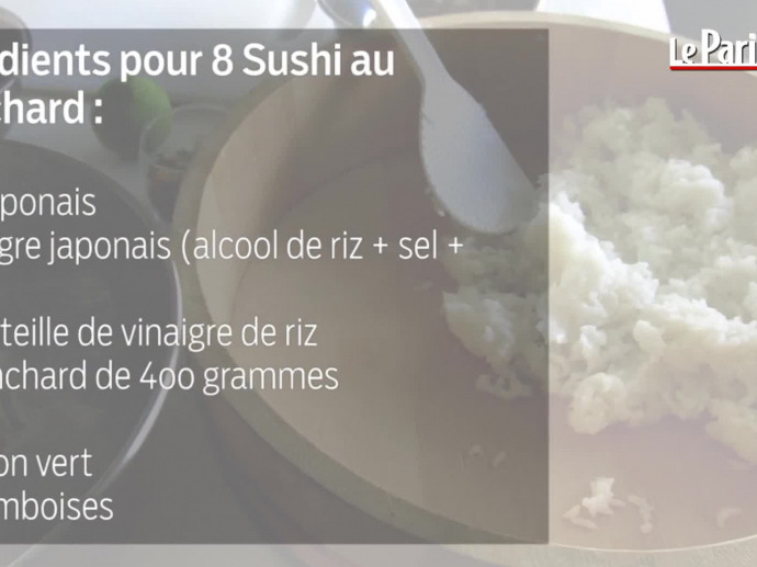 Recette : les sushis au chinchard d'Eric Ticana Sik | INA