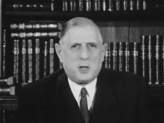 Discours du général De Gaulle du 30 janvier 1959 | INA