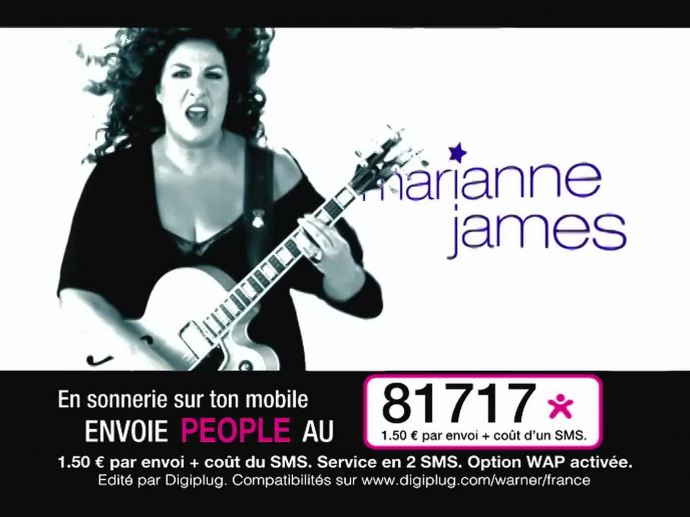 Marianne James : single les people Version 20 secondes | INA