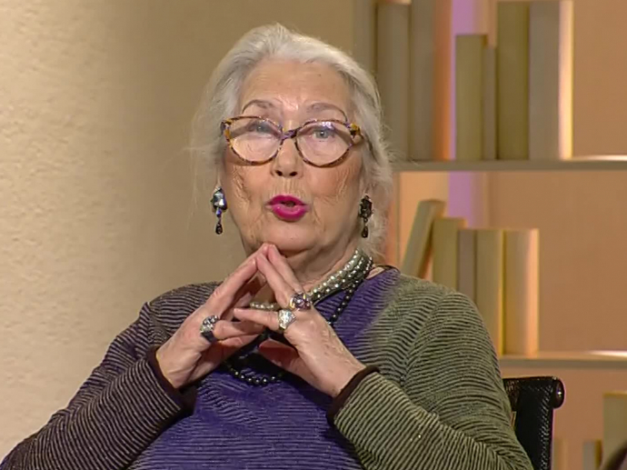 Eloge de Philippe Sollers par Dominique Rolin | INA