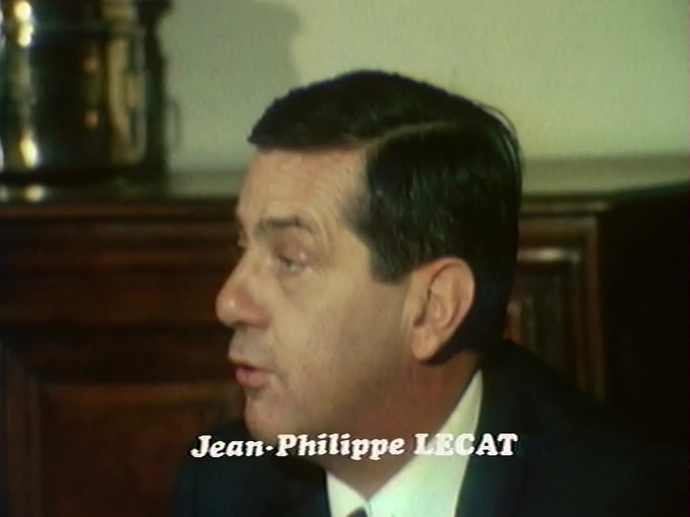 Jean-Philippe Lecat sur la politique du patrimoine | INA