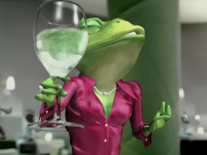 Badoit : Grenouille et boeuf | INA