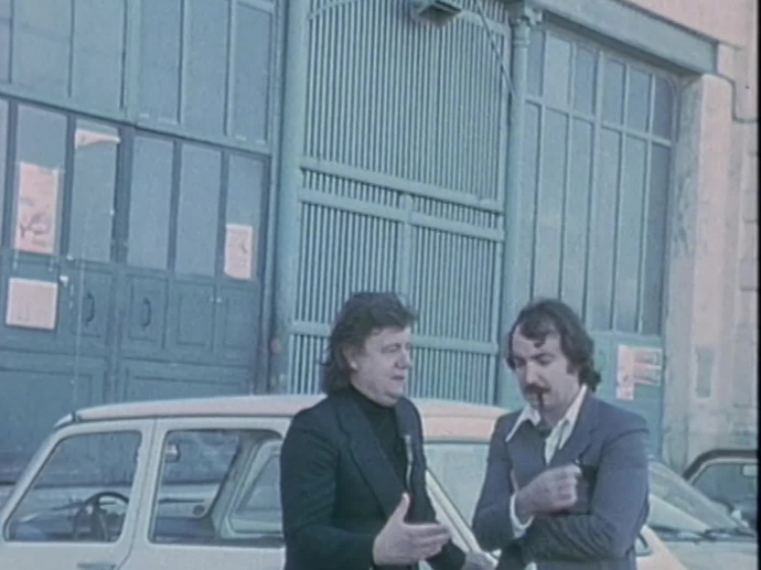 Marcel Maréchal sur la Criée | INA