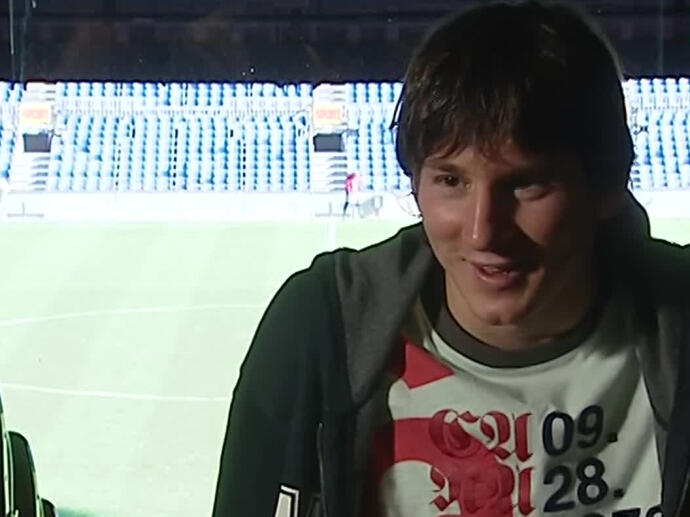 Portrait de Lionel Messi | INA