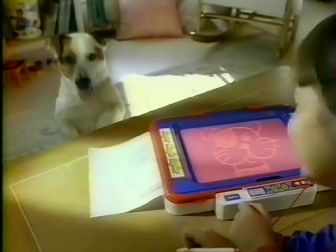 TYCO SUPER MAGIC COPIER : JOUET TABLEAU COPIEUR MAGIQUE | INA