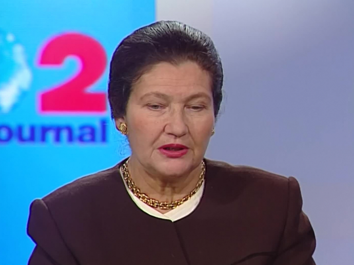 Simone Veil à propos de la marche de la mort | INA