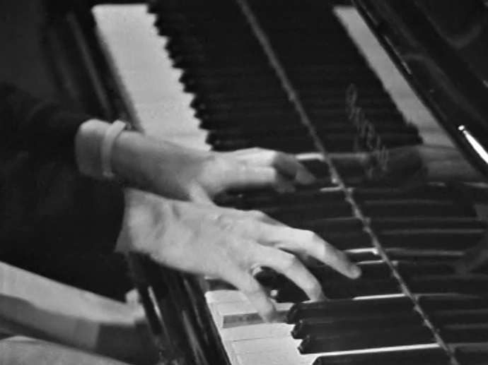 Jack Diéval et Blossom Dearie en studio | INA