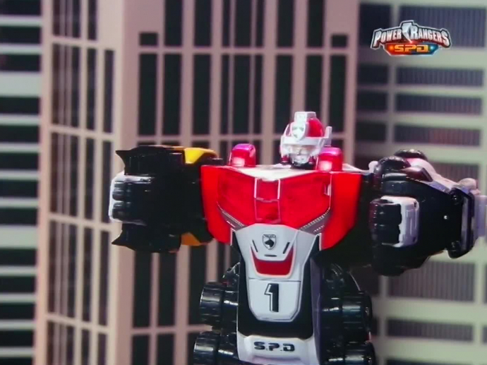 Power rangers : Delta squad megazord | INA