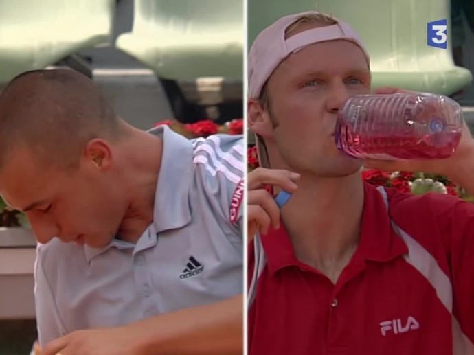 Simple messieurs : Jean René Lisnard - Rainer Schuettler | INA