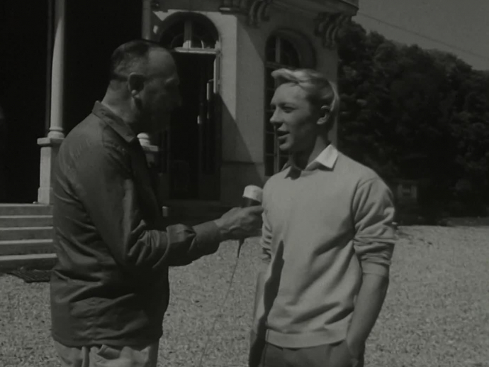 Jean-Pierre Talbot et Philippe Condroyer à propos du film "Tintin et ...