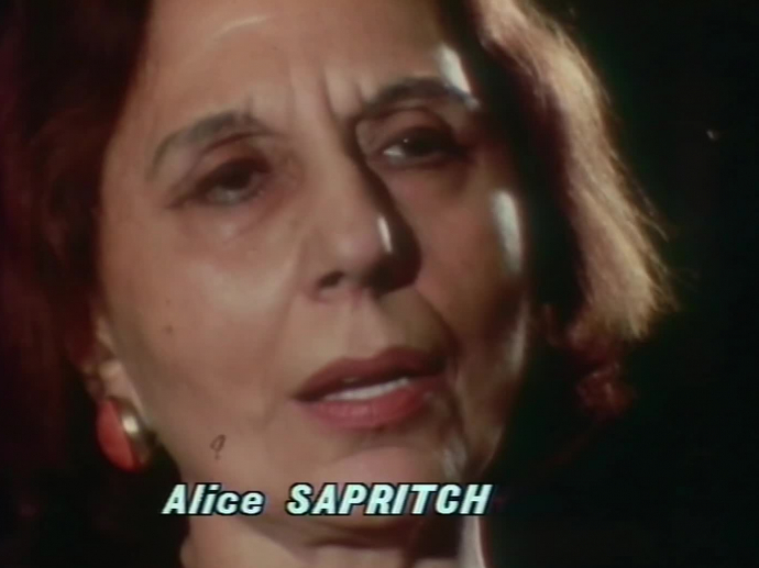 Alice Sapritch à propos de la laideur | INA