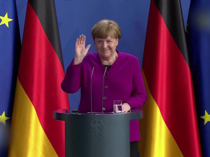 Angela Merkel, 16 ans d'amitié franco-allemande | INA