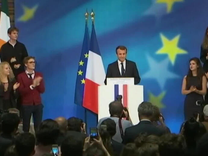 Discours de la Sorbonne : Le plan d'Emmanuel Macron pour l'Europe | INA