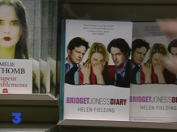 Cinéma : présentation du film "Le journal de Bridget Jones" | INA