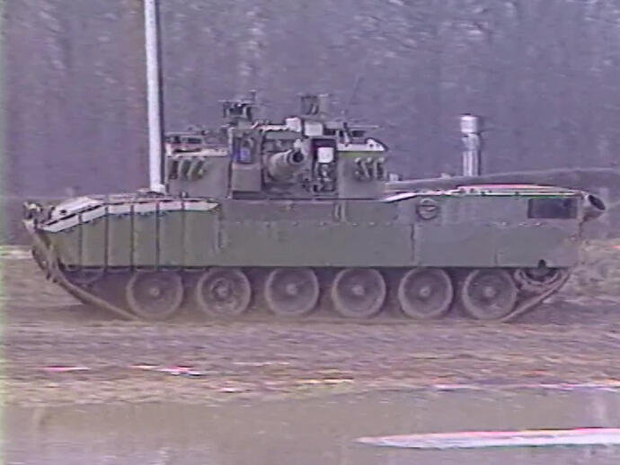 Présentation du char AMX Leclerc | INA