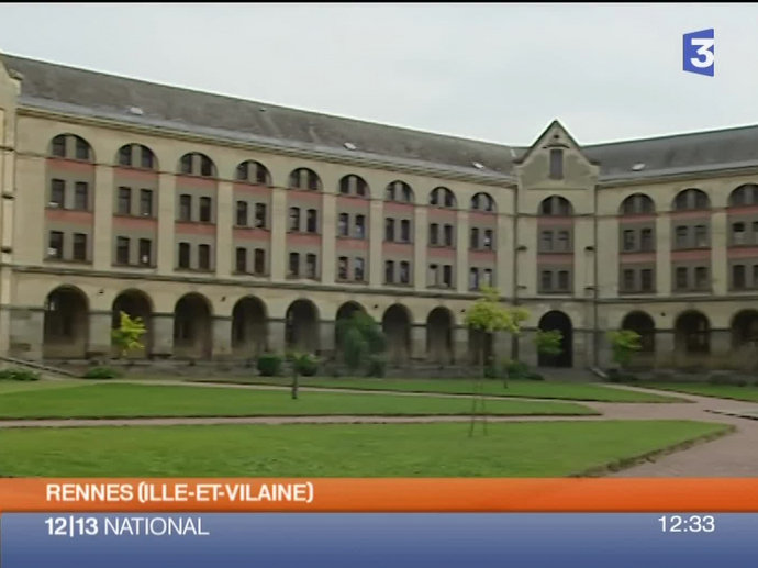 Visite d'une unité de vie familiale à la prison de Rennes | INA