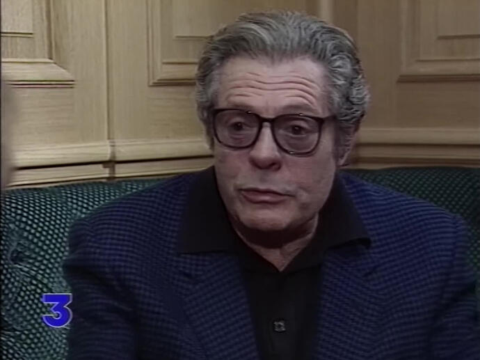 Interview de Marcello Mastroianni sur la corruption en Italie | INA