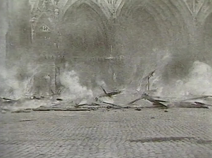 Evènements du siècle : incendie et destruction de la cathédrale de ...