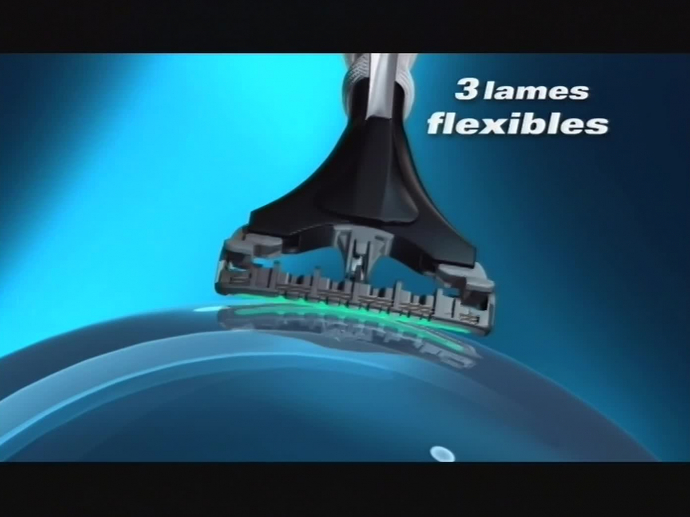 Wilkinson xtreme III : Xtreme 3 system version 20 secondes | INA