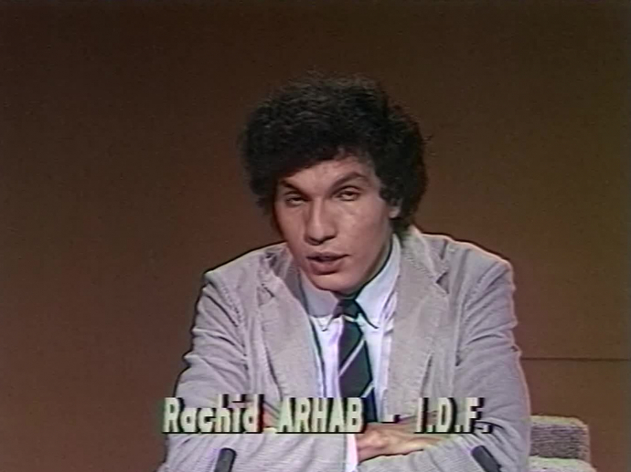 Rachid Arhab : lancement sujet | INA