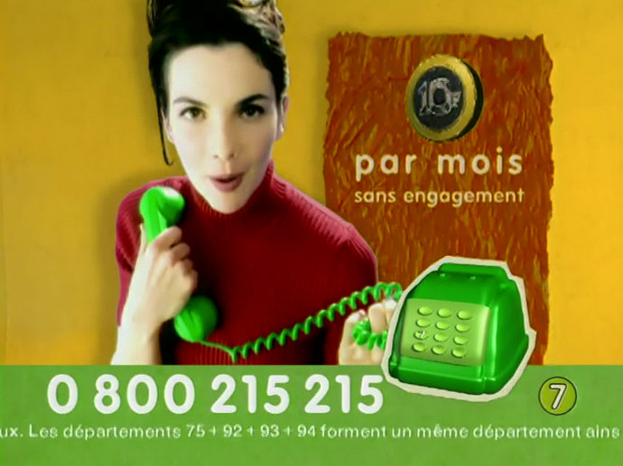 Le 7 de Cegetel : Film femme | INA