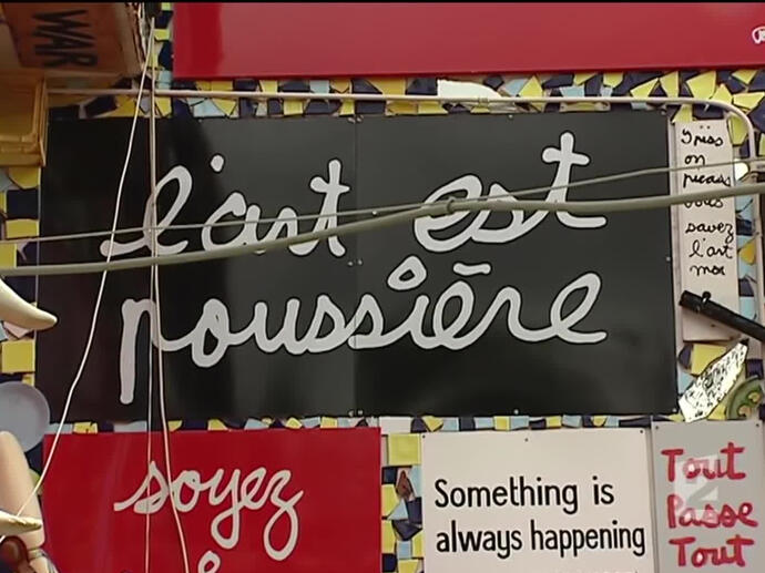 Portrait de l'artiste Ben | INA