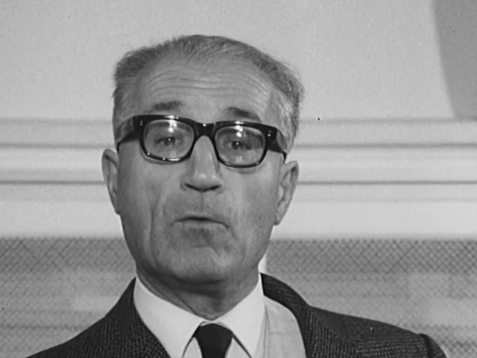 Interview Georges Vedel doyen faculté droit | INA