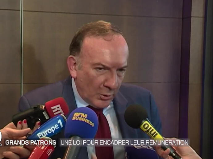 Economie : L'encadrement des salaires des grands patrons en France | INA