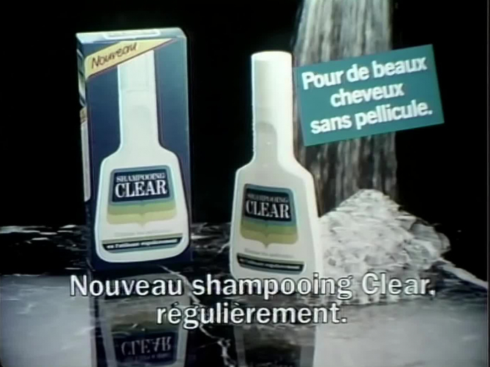 CLEAR : shampooing : jeune femme | INA