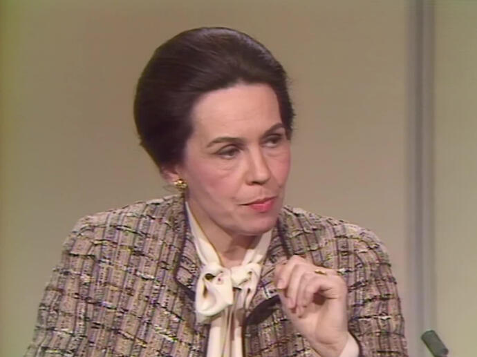 Marie-France Garaud à propos des responsabilités des chefs d'états ...