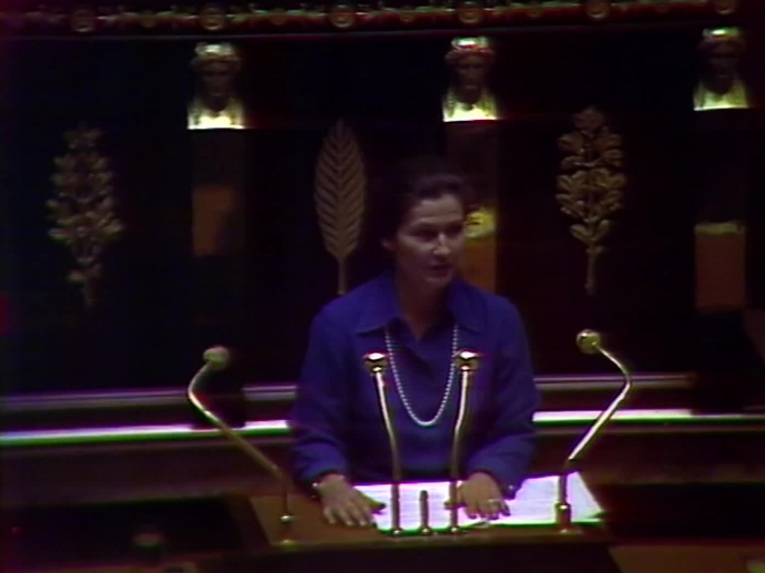 Discours de Simone Veil à l'Assemblée nationale | INA