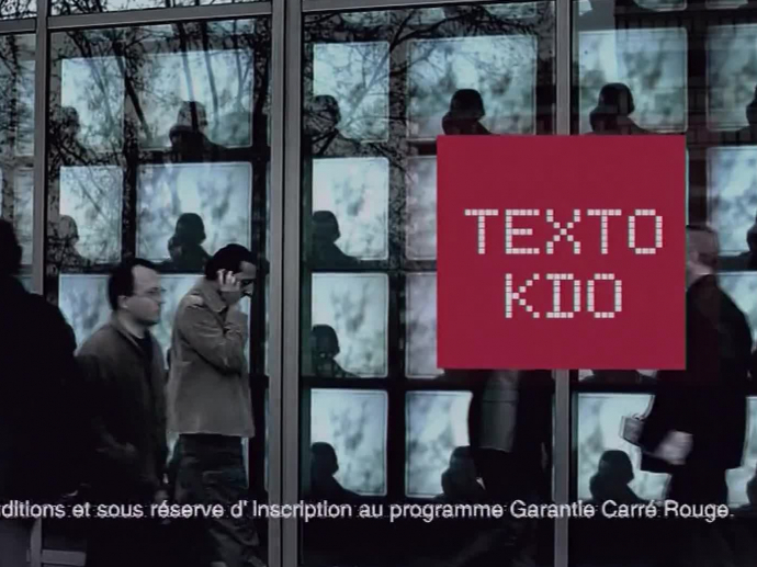 SFR : Carré rouge/carte minutes et texto | INA