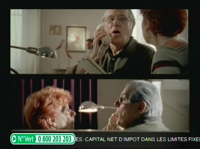 Montage split + Aviva + n° vert 0 800 203 203 version 37 secondes | INA