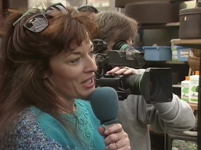 Portrait de Simone Morgenthaler animatrice radio et télévision | INA