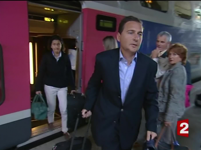 Donzère : visite d'Eric Besson | INA