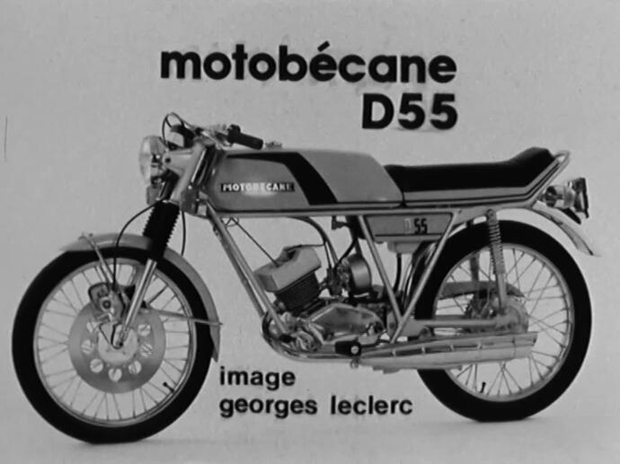 1975 : l'essai de la Motobécane D55 | INA
