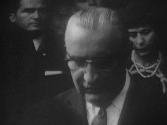 Séjour président Pompidou en RFA | INA