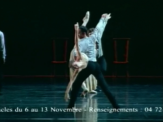Ballet de l'opéra de Lyon : Extrait d une chorégraphie | INA