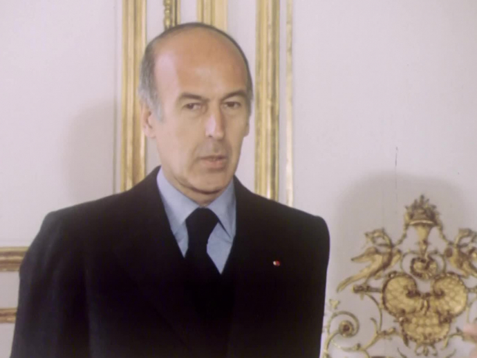 Football : interview de Valéry Giscard d'Estaing à propos du match ...