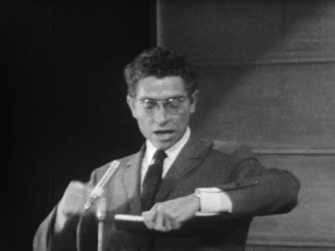 Darry Cowl "La traversée de l'Atlantique à la nage" | INA